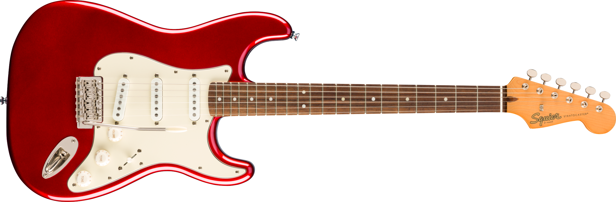 Squier Classic Vibe '60s Stratocaster® Candy Apple Red – The Guitar Shop